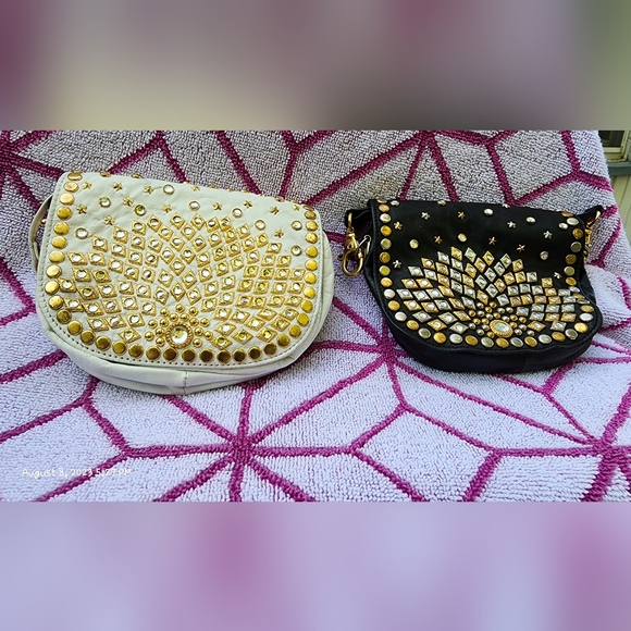 Kippys | Bags | Vintage Kippys Mini Crossbody Purses Black White | Poshmark